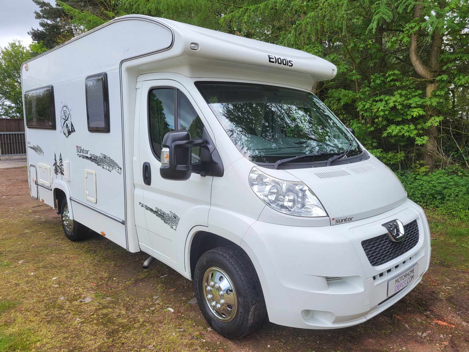 2011 Elddis Suntor 140 2 Berth Rear U-shaped Lounge Motorhome For Sale