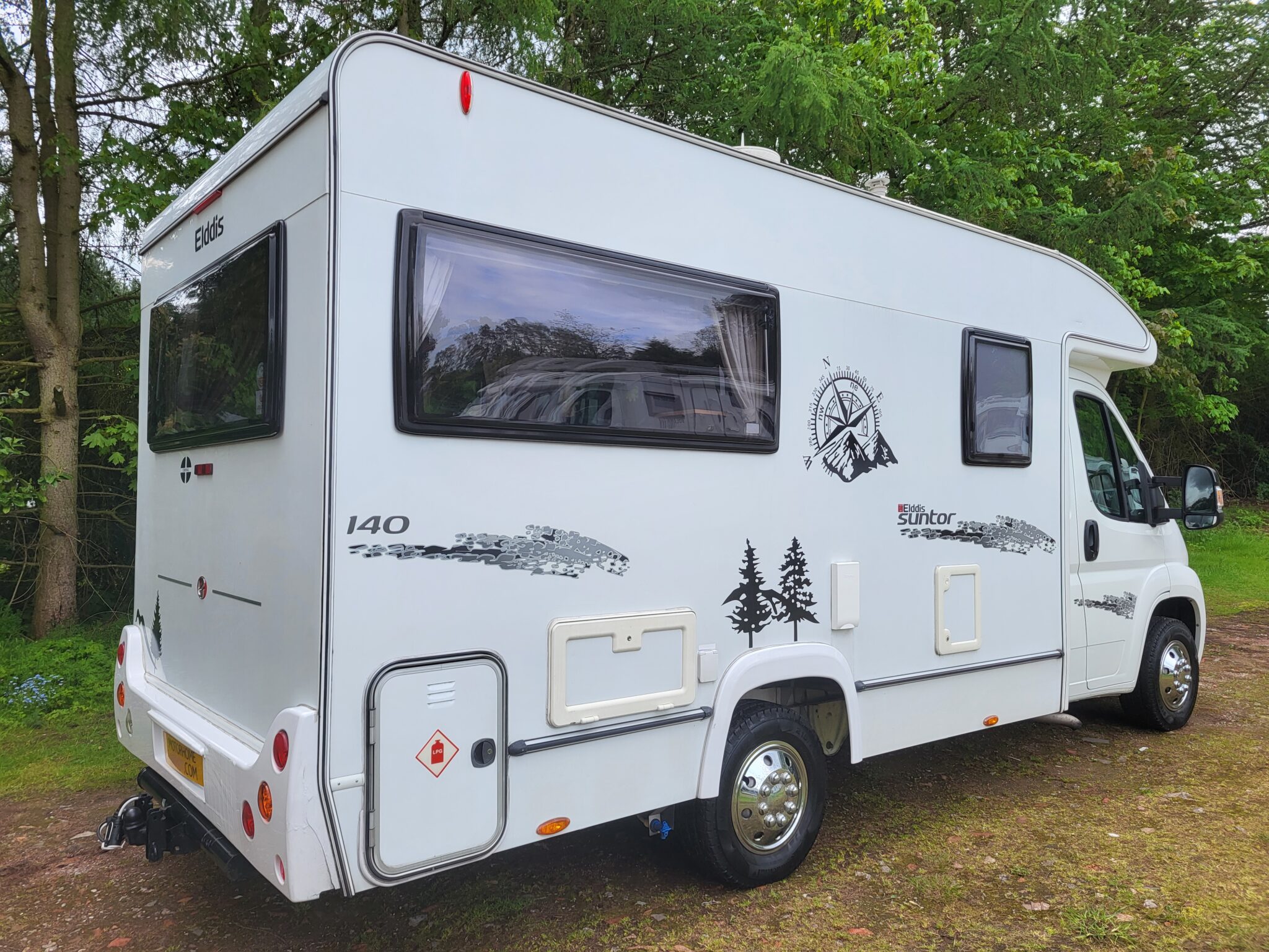 2011 Elddis Suntor 140 2 Berth Rear U-shaped Lounge Motorhome For Sale