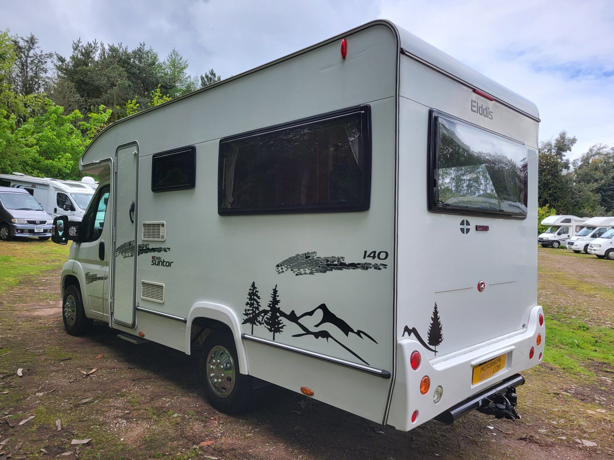 2011 Elddis Suntor 140 2 Berth Rear U-shaped Lounge Motorhome For Sale