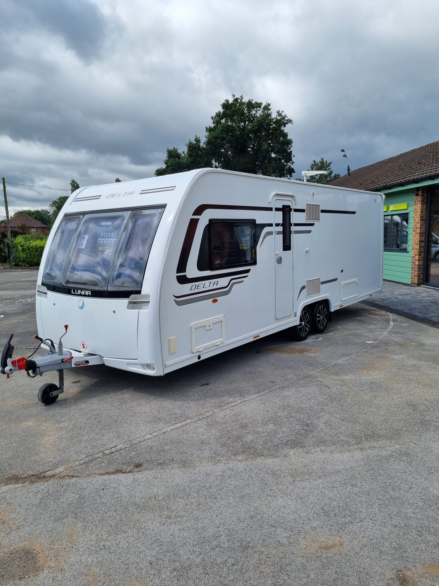 2016 Lunar Delta Ti 4 Berth Rear Fixed Bed Caravan For Sale