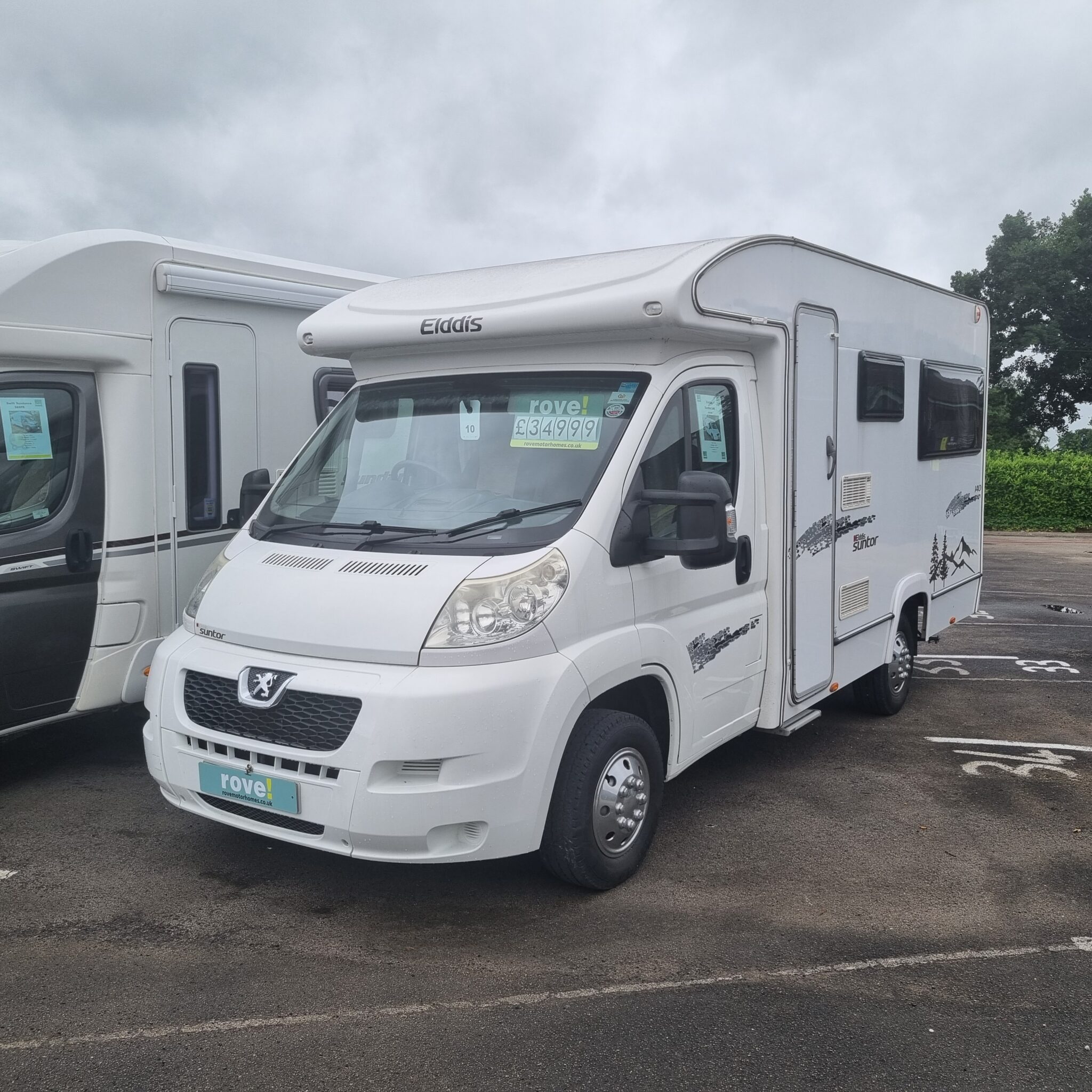 2011 Elddis Suntor 140 2 Berth Rear U-shaped Lounge Motorhome For Sale