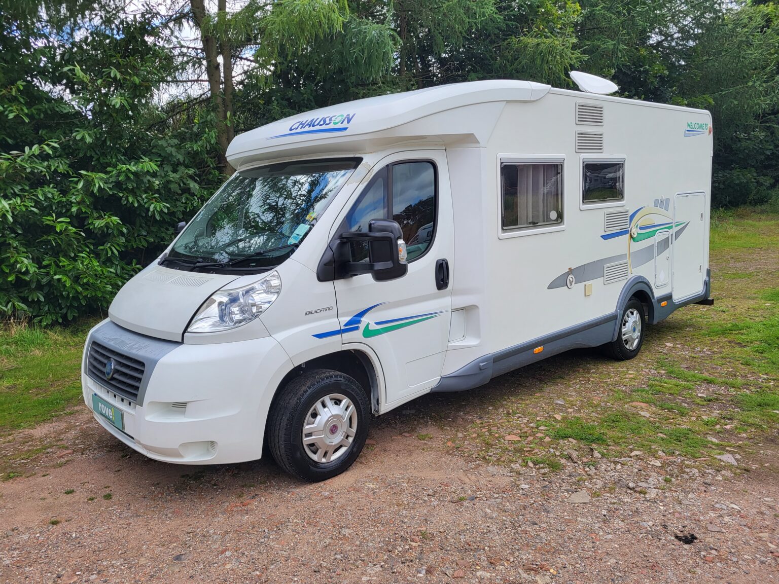 Chausson Welcome 75 4 Berth 4 Belt Rear Garage Motorhome For Sale