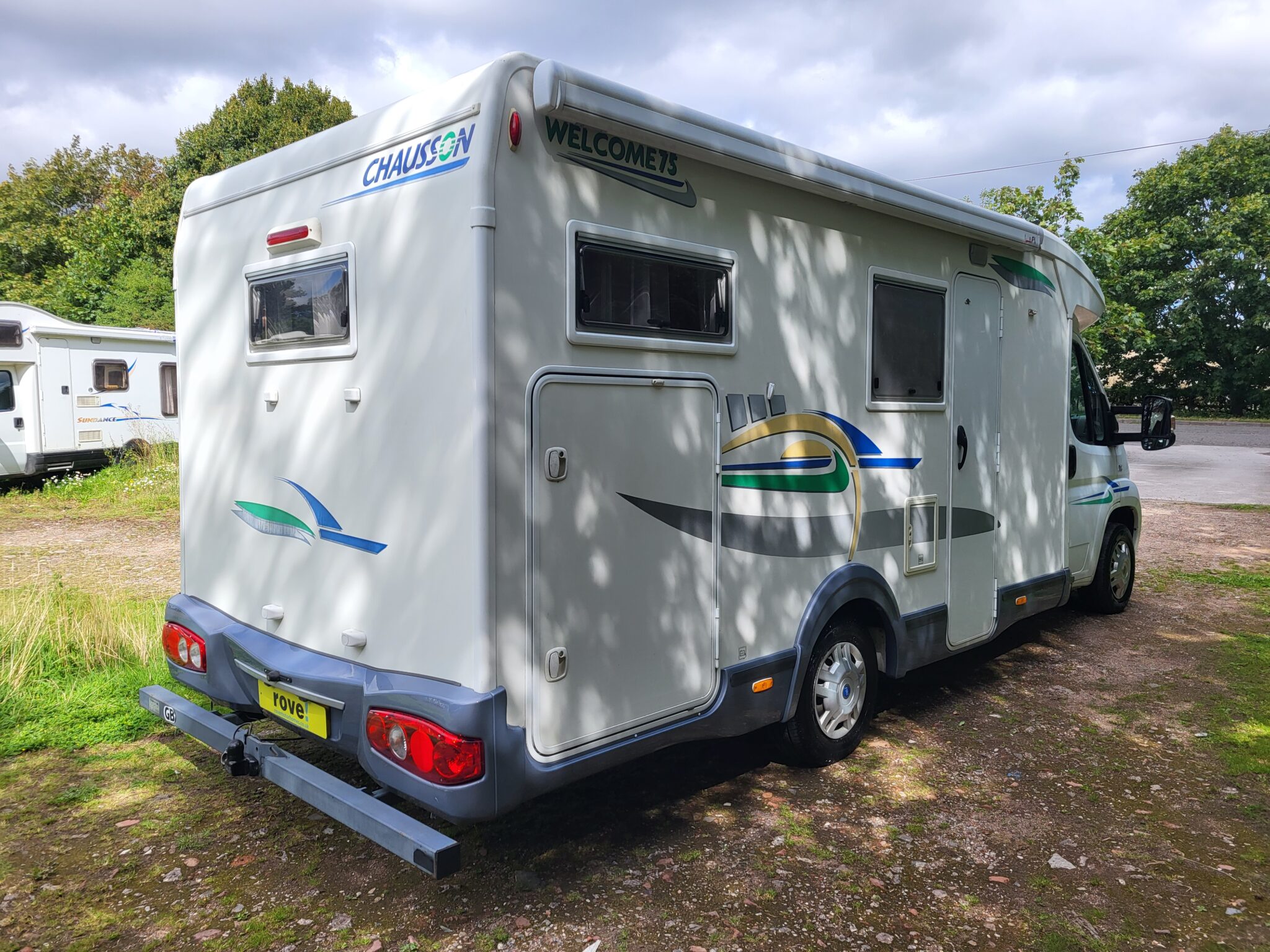 Chausson Welcome 75 4 Berth 4 Belt Rear Garage Motorhome For Sale