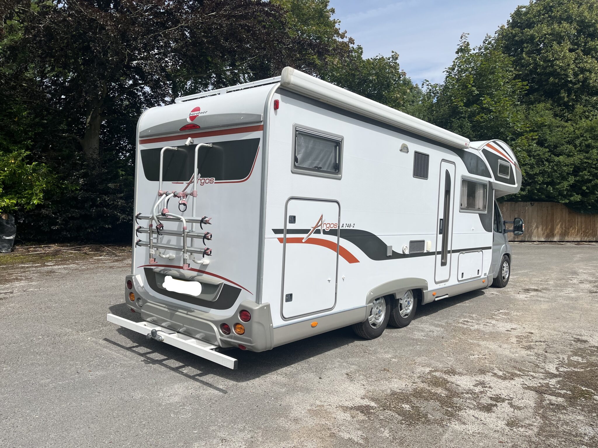 Burstner Argos 748-2 6 Berth 4 Belt Rear Garage Motorhome For Sale