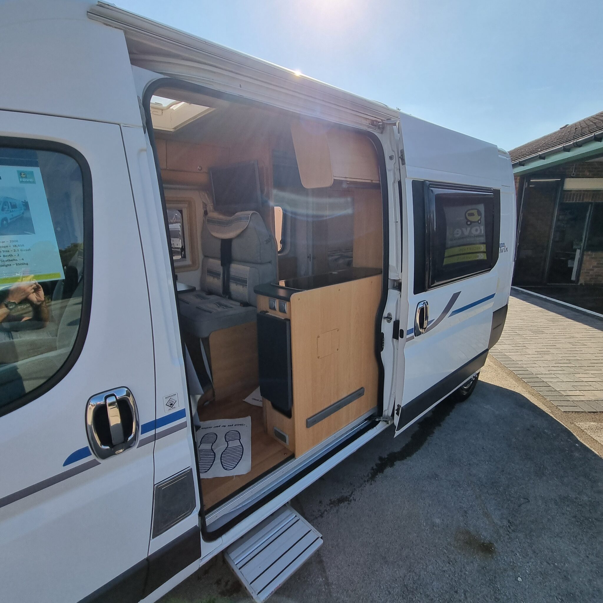 2008 Adria Twin 2 Berth Panel Campervan