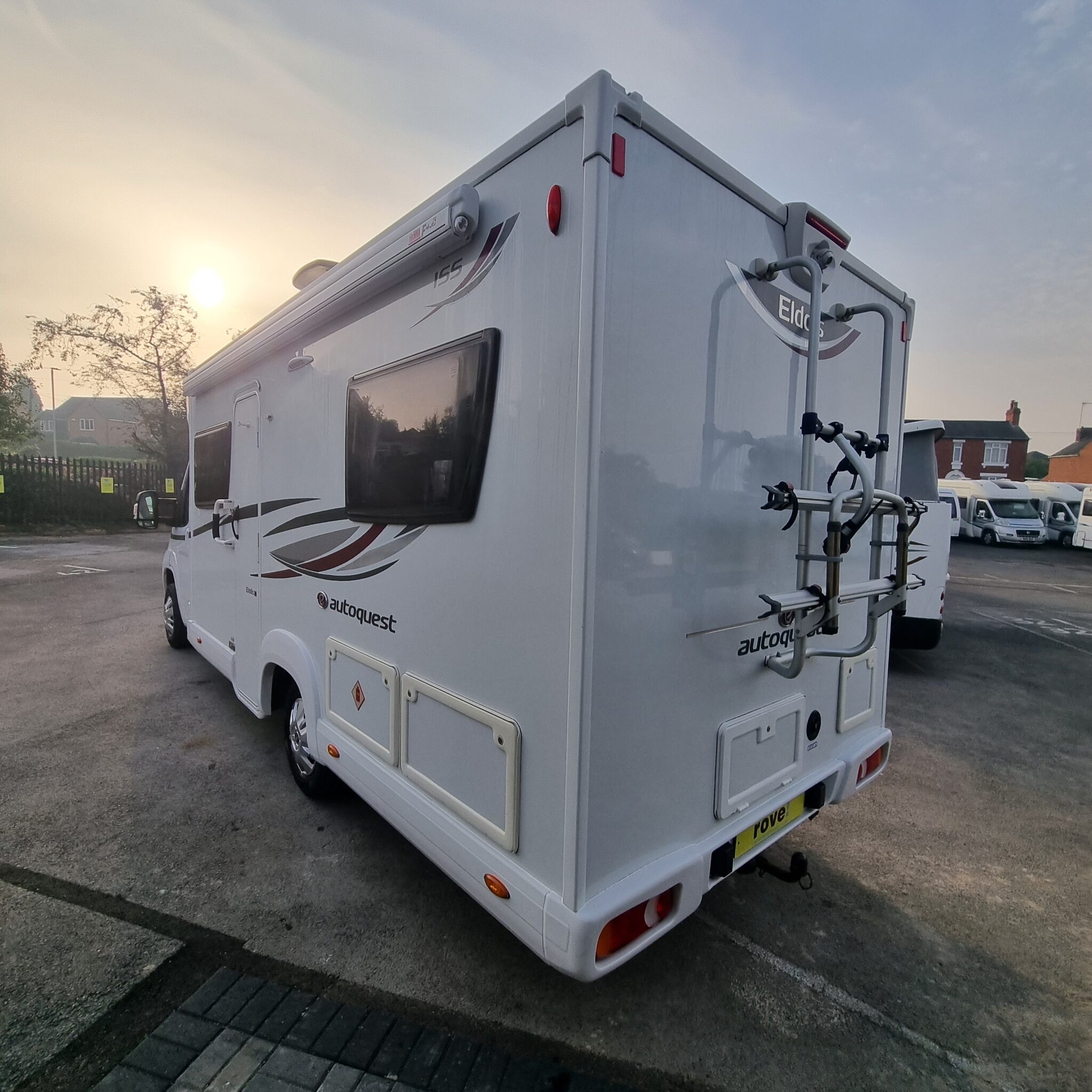 Elddis Autoquest 155 4 Berth Rear French Bed