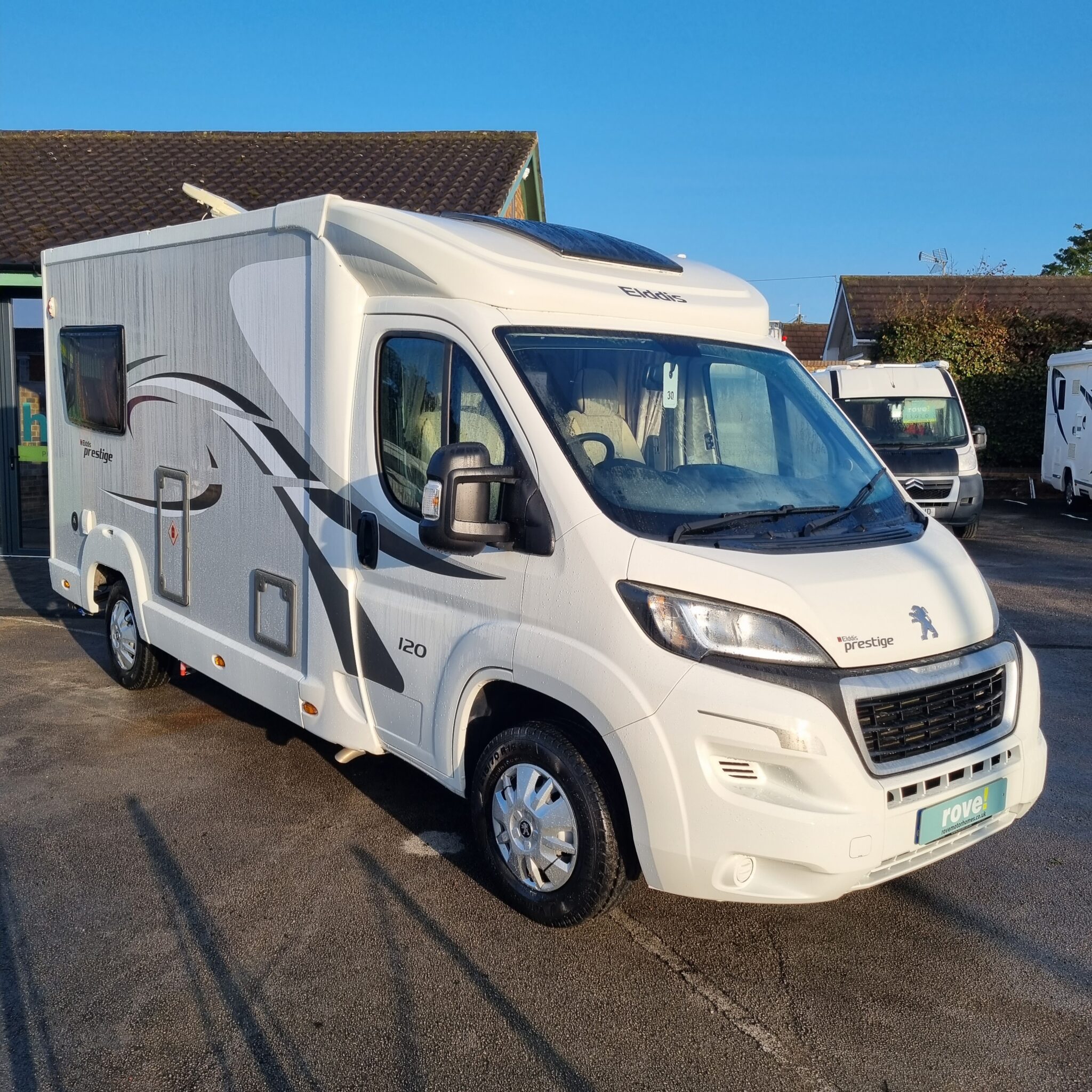 2016 Elddis Prestige 120 2 Berth Rear U-shaped Lounge