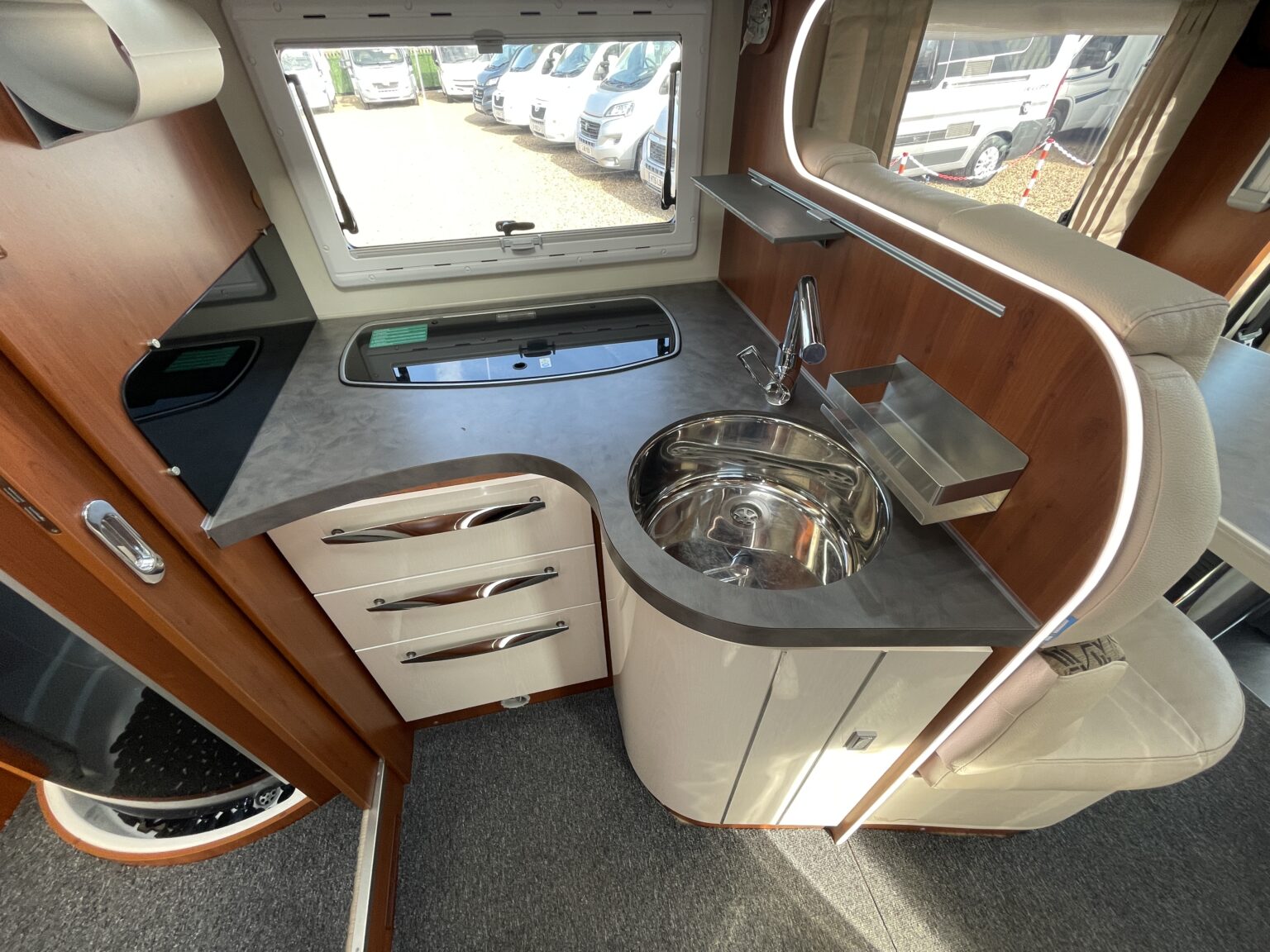 Mobilvetta Kea P65 4 Berth Rear Garage Motorhome For Sale