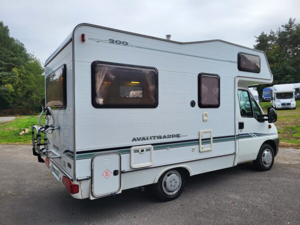 Compass Avantgarde 200 4 Berth 2 Belt Rear U Shaped Lounge Motorhome ...