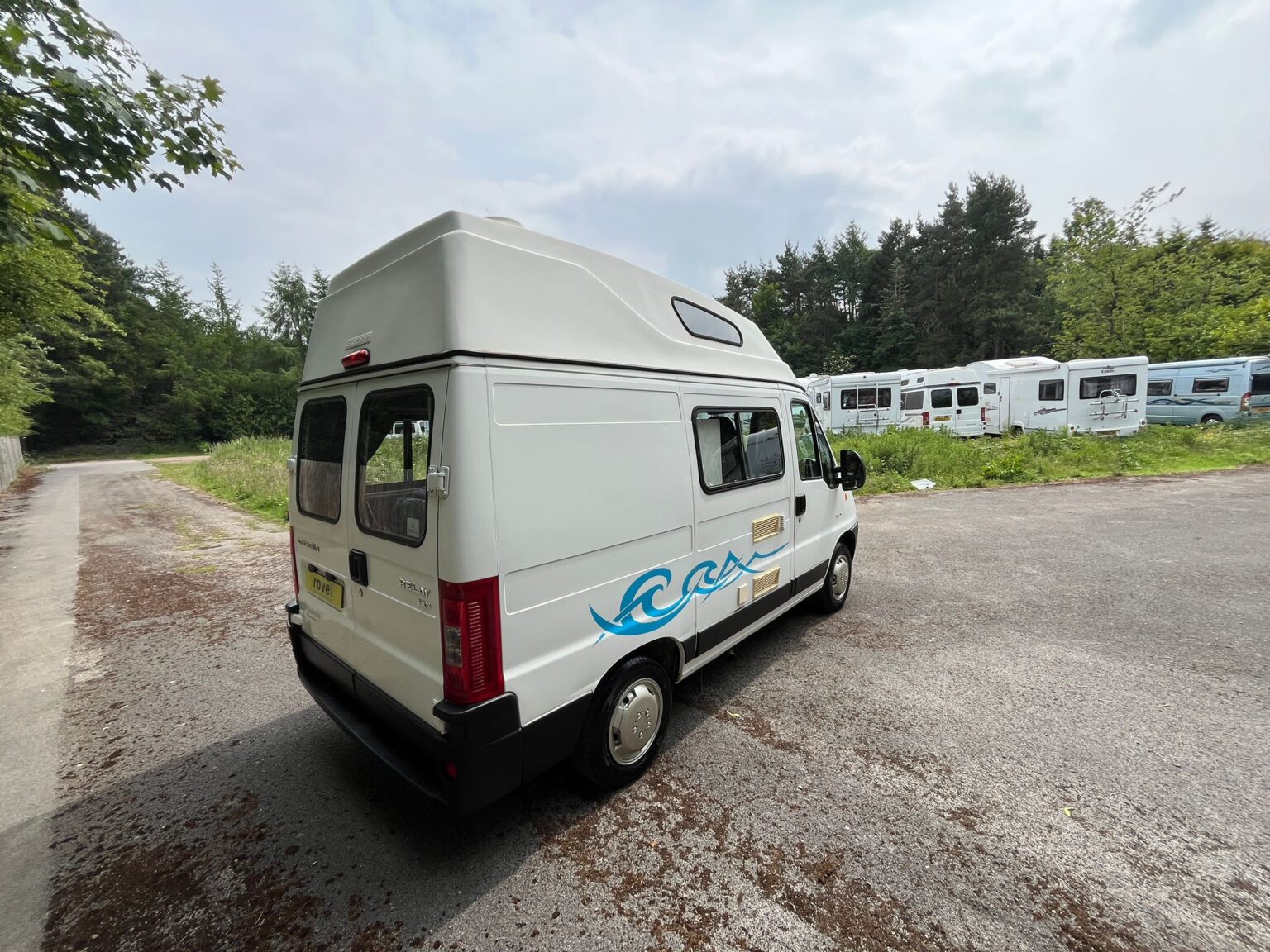 Leisuredrive Celebration 2 Berth 2 Belt End Rock 'n' Roll Bed Panel Van ...