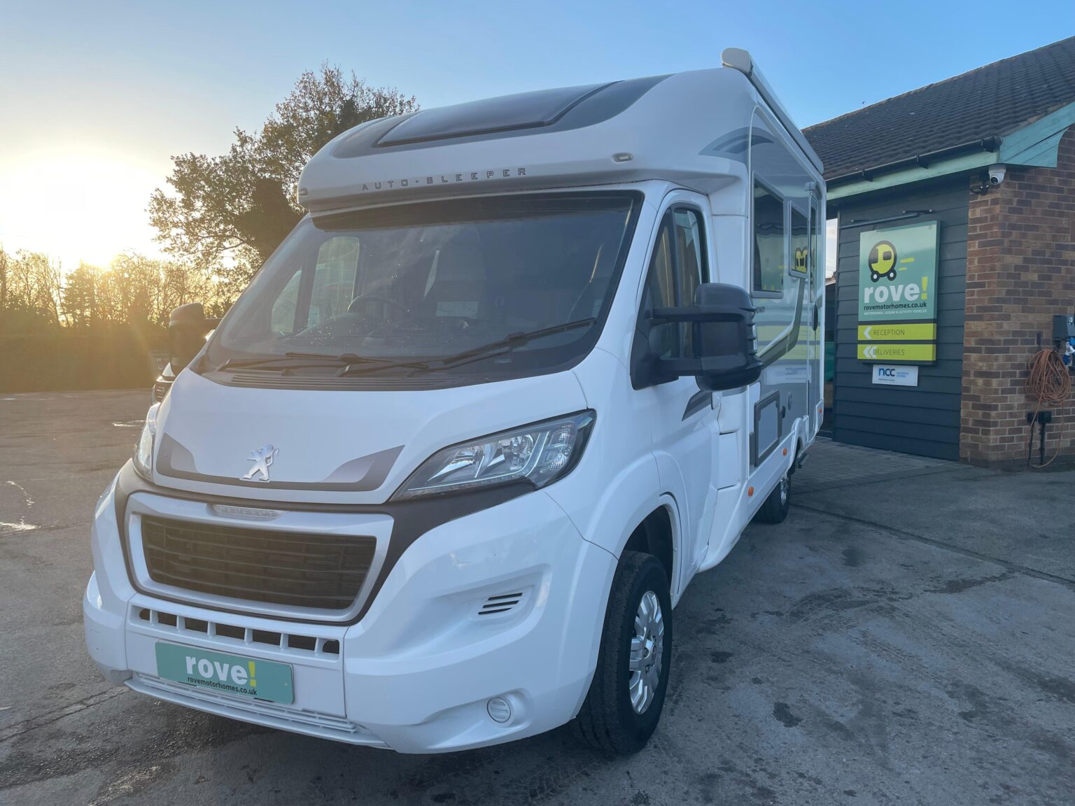 Auto Sleeper Broadway EB 2 Berth 2 Belt Rear Washroom Motorhome For Sale